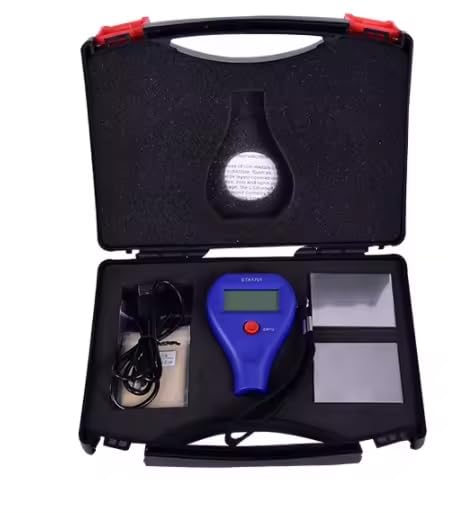 ETA-1701 Zinc Coating thickness Gauge Digital Paint Test Instrument Ca ...